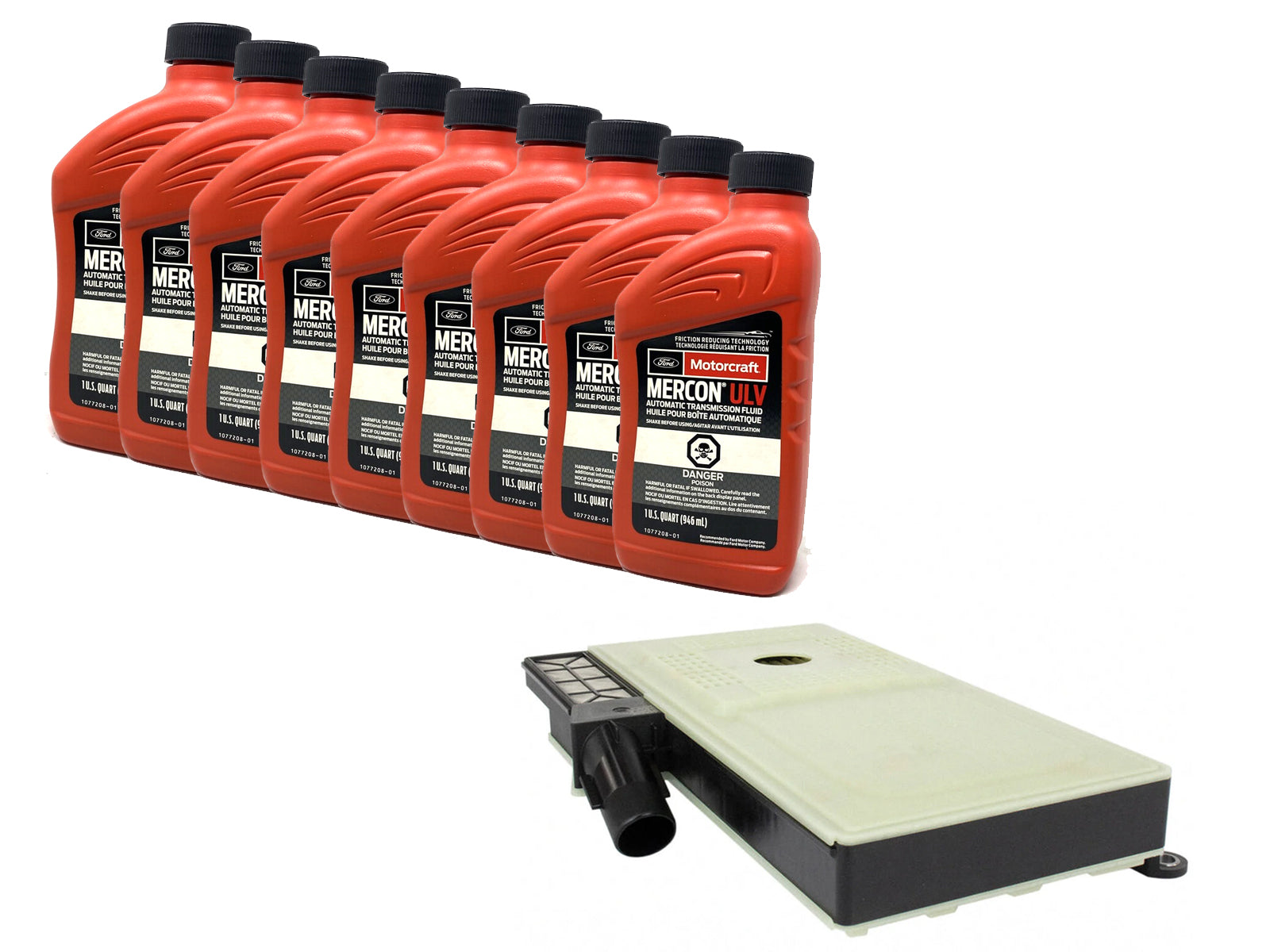 ZZ Diesel Mercon ULV Automatic Transmission Service Kit, 10R140, 2020-