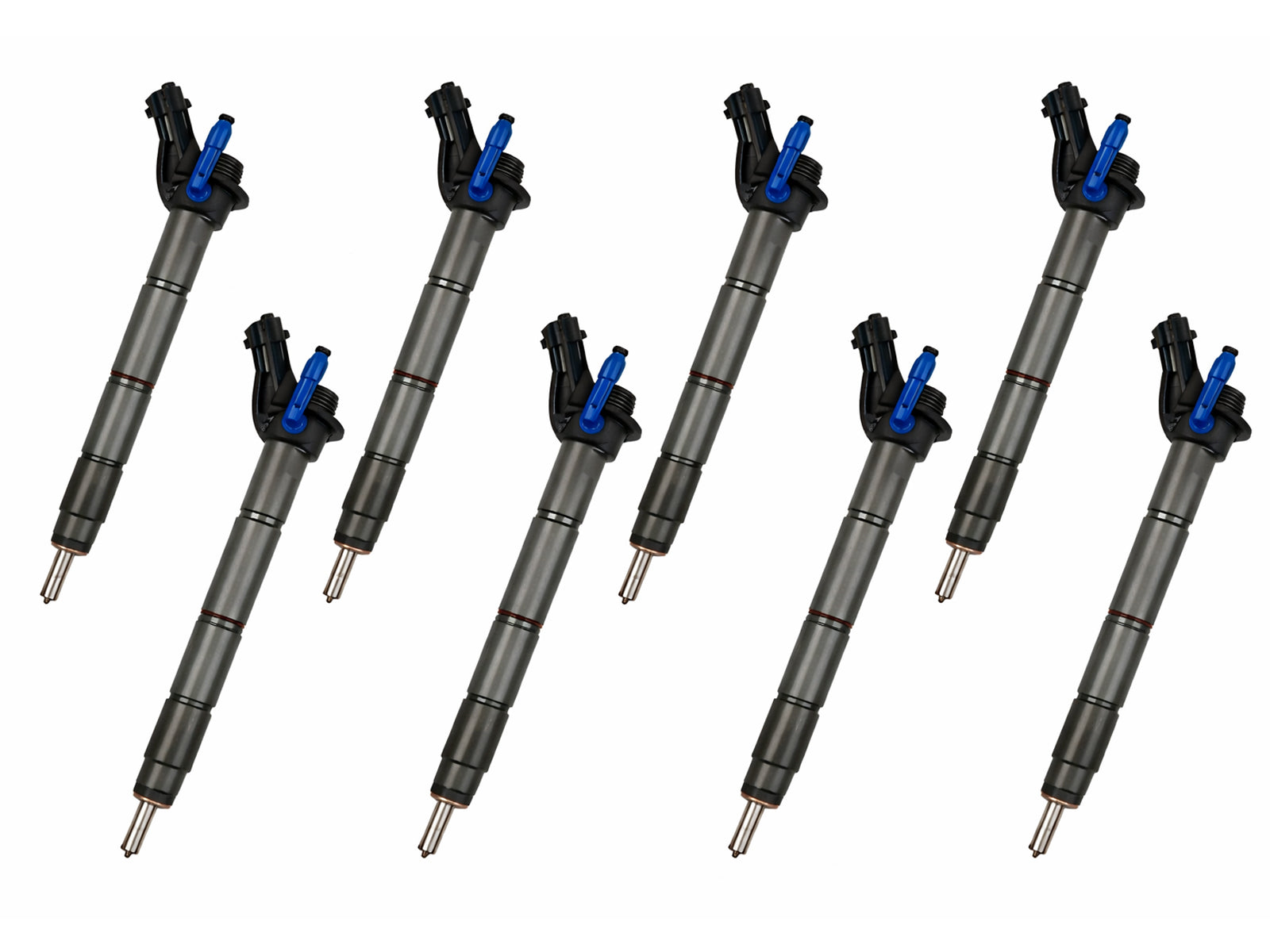 S&S Diesel Performance Fuel Injector Set, Qty 8, 2011-2019 Ford 6.7L P ...