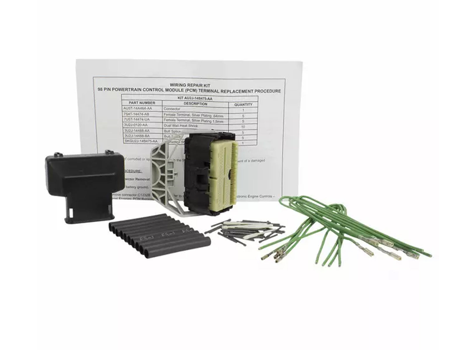 AU2Z14S411ALC Motorcraft OE Power Control Module, PCM, Connector Repai ...