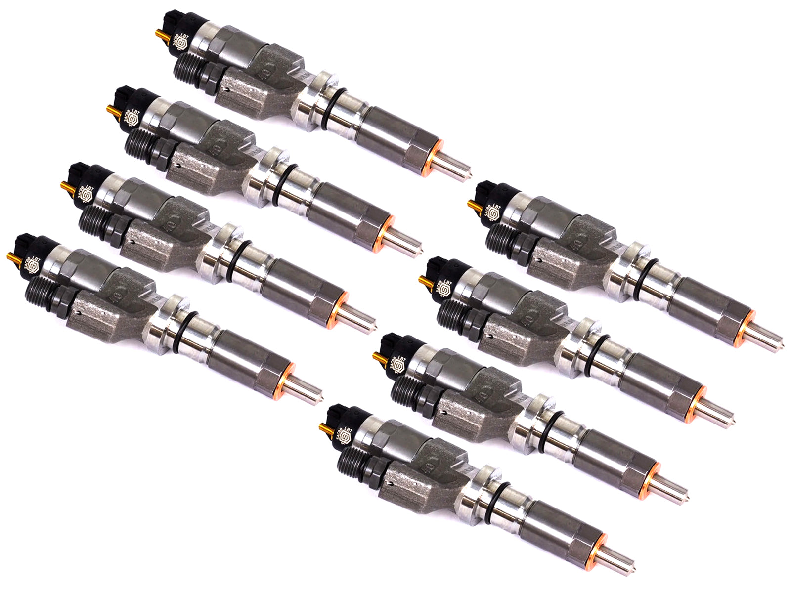 S&S Diesel LB7-SAC00 Fuel Injector with SAC Nozzle Set, Qty 8, 2001-20 ...