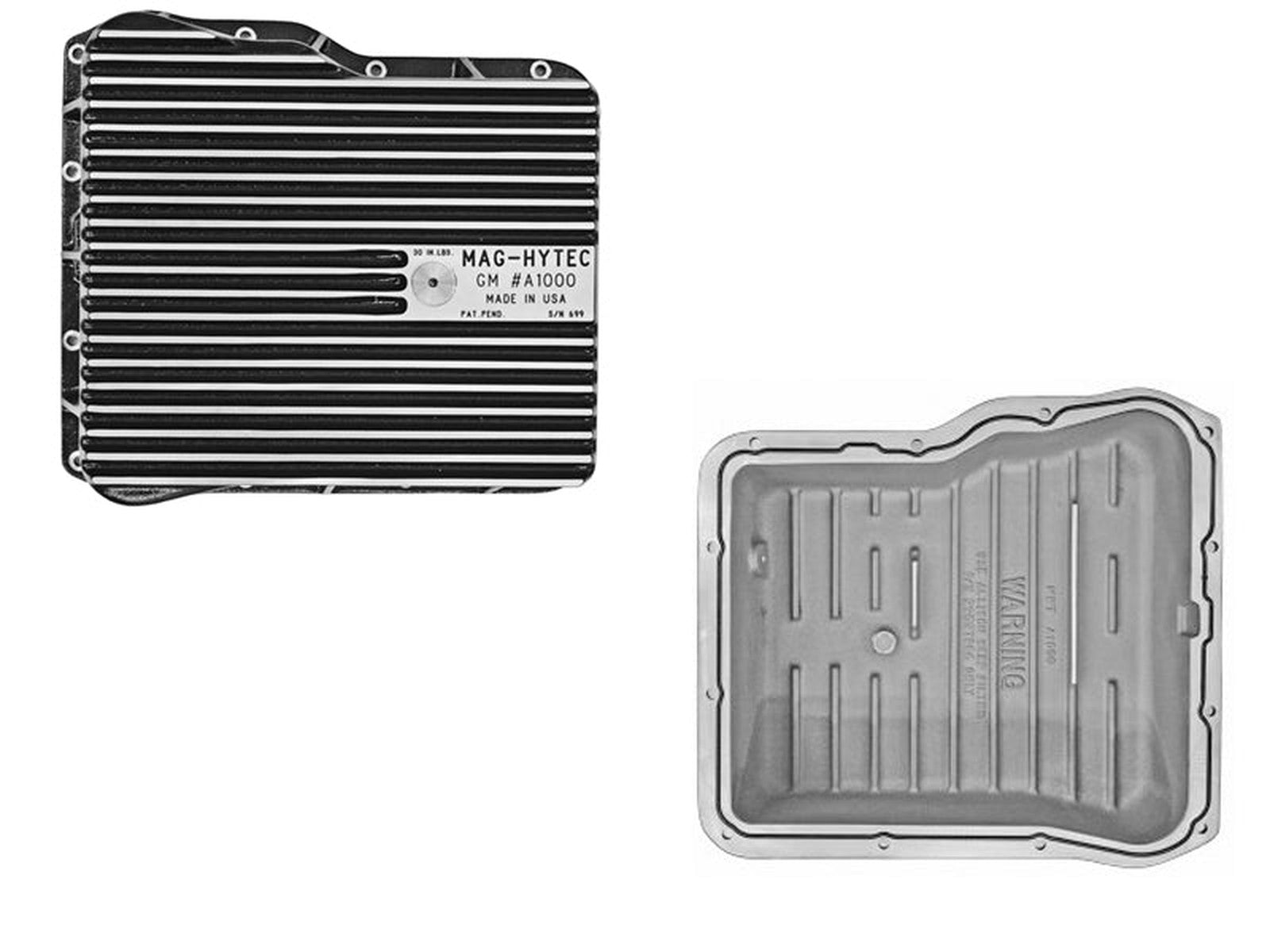 A1000 Mag-Hytec Allison 1000 Transmission Pan, 2001-2019 GM 6.6L Duram ...