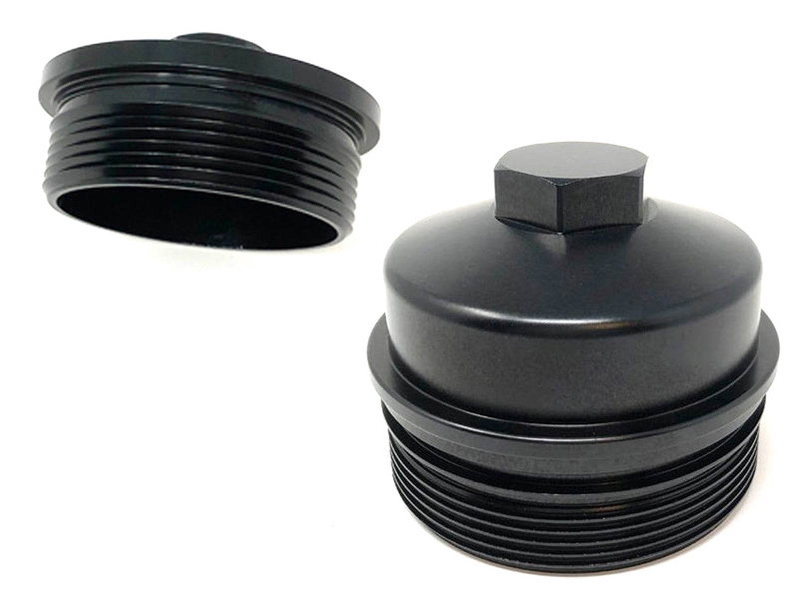 (Sold Out) ZZ Diesel Billet Fuel Filter and Oil Filter Cap Kit, 2003-2