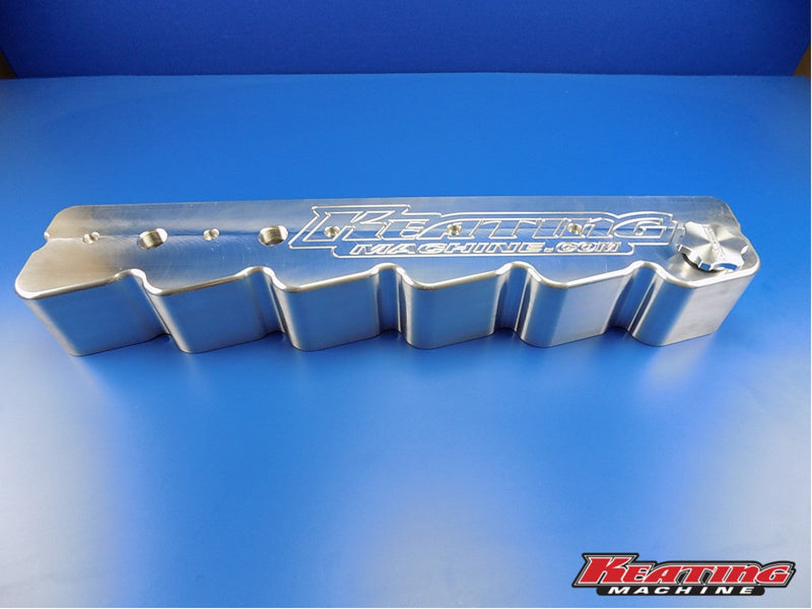 KEATING MACHINE EXTRA TALL 3.75" 12 VALVE BILLET VALVE COVER FITS CUMM ...