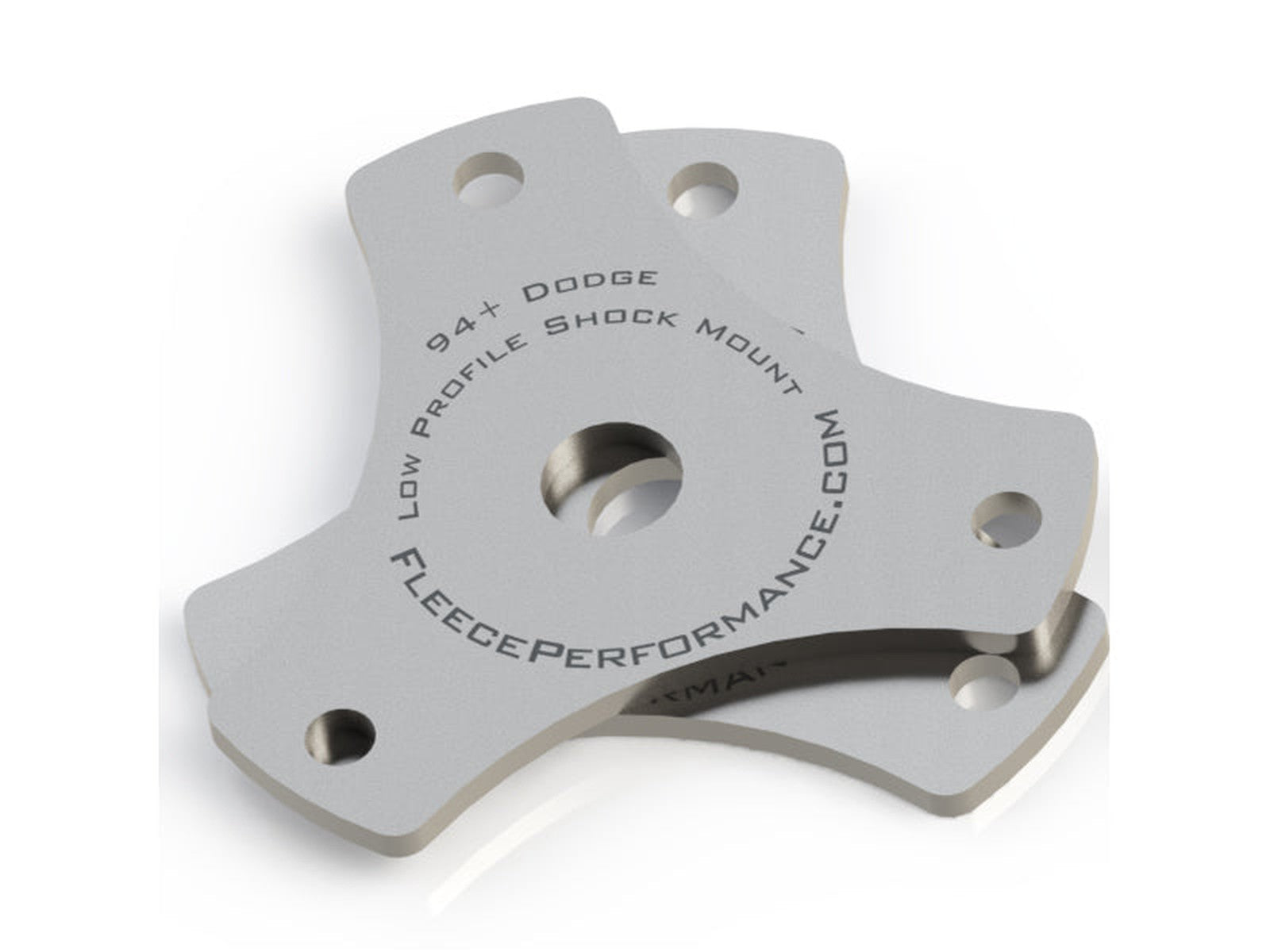 Fleece FPE-LPSM Low Profile Shock Mount, 1994-2018 Dodge Cummins Ram 2 ...